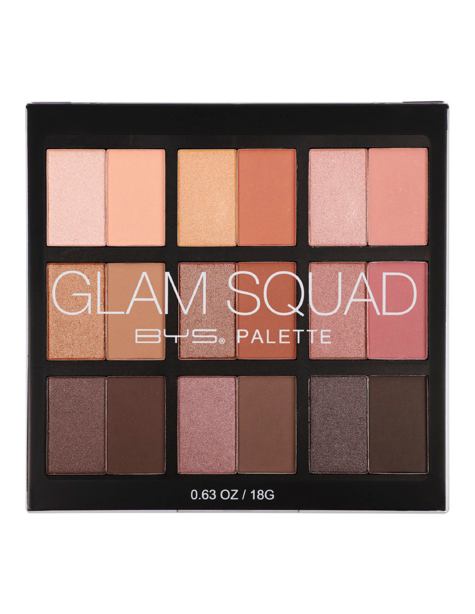 Paleta de Sombras Glam Squad – BYS Cosmetics México